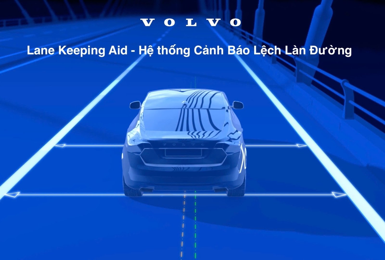 Lane Keeping Aid - Hệ thống Cảnh Báo Lệch Làn Đường Của Ô Tô Volvo